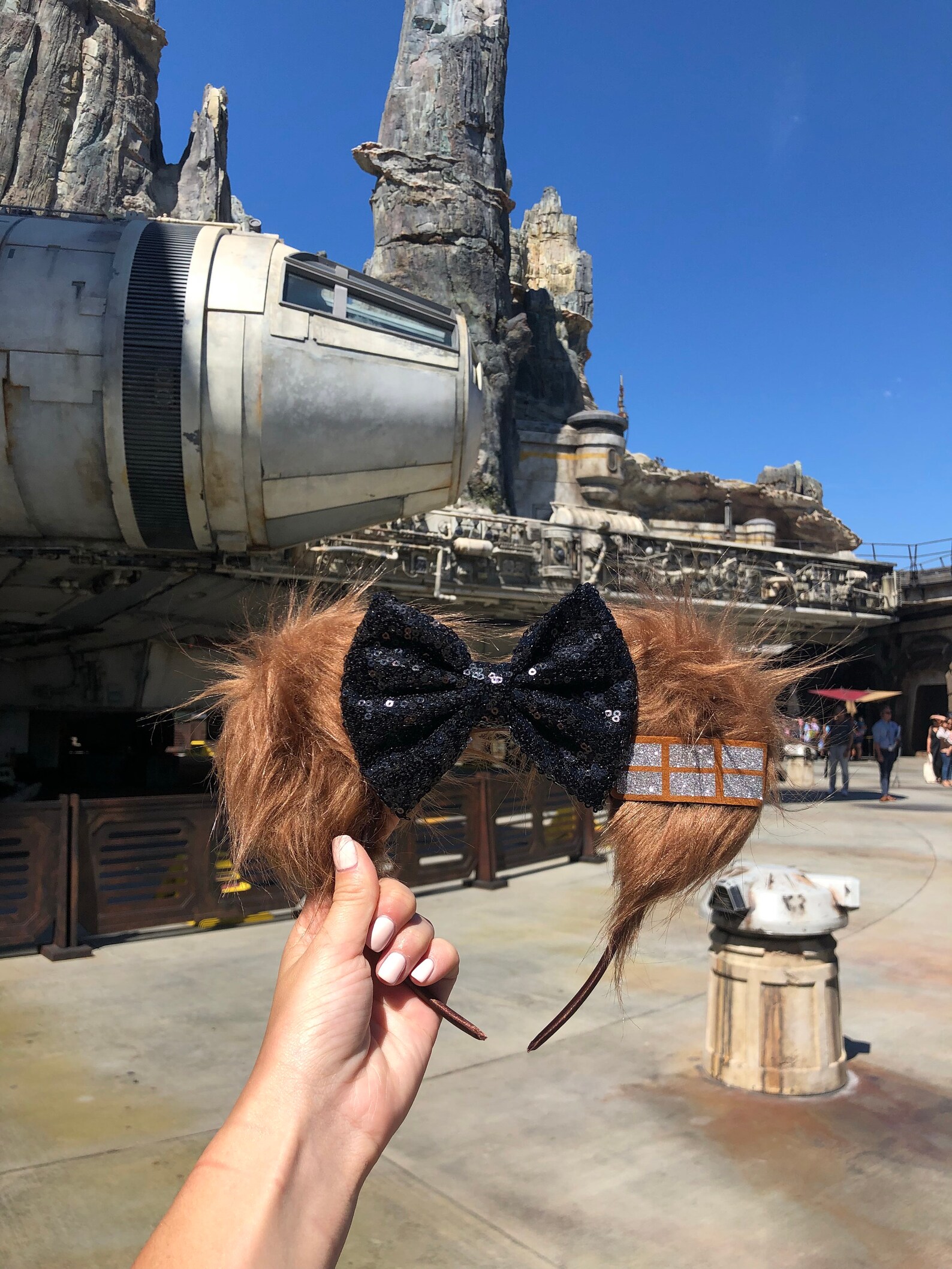 Chewbacca Mouse Ears Chewbacca Ears Star Wars Mouse Ears - Etsy