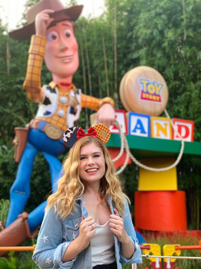 Woody Inspired Mouse Ears Toy Story Inspired Ears Sheriff - Etsy