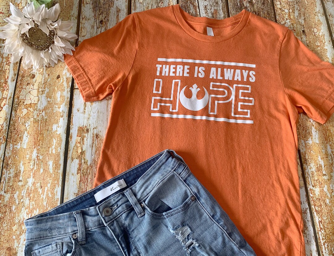 There is Always Hope Shirt, Rebel Shirt, Star Wars Rebels Shirt, Galaxy ...