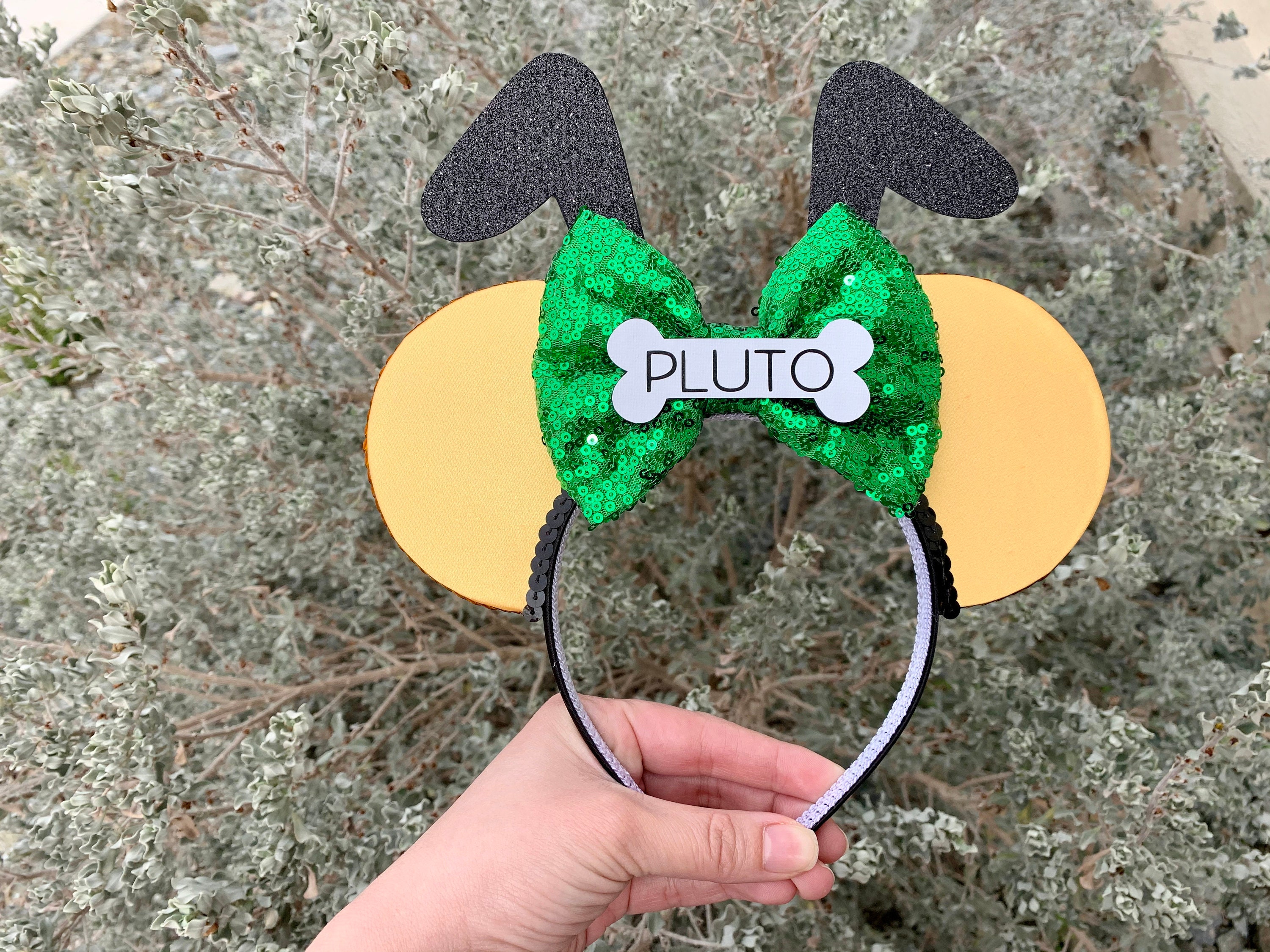Pluto Mouse Ears Pluto Ears Mouse Ears Pluto Dog Mouse Ears | Etsy