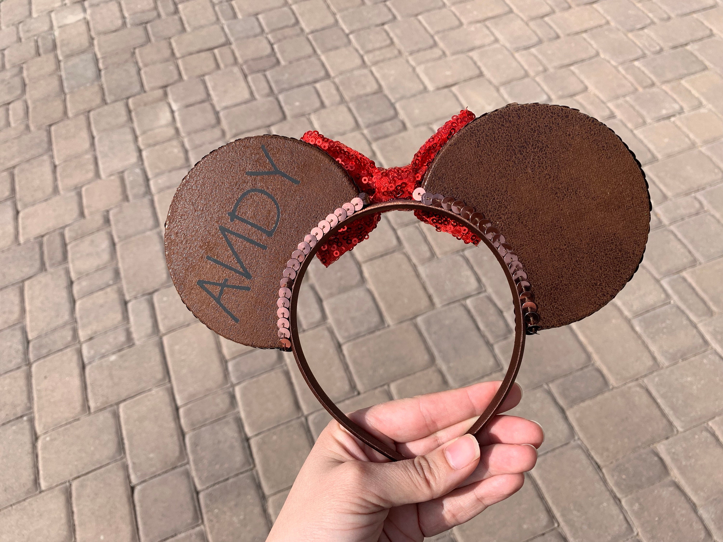 Woody Inspired Mouse Ears Toy Story Inspired Ears Sheriff - Etsy