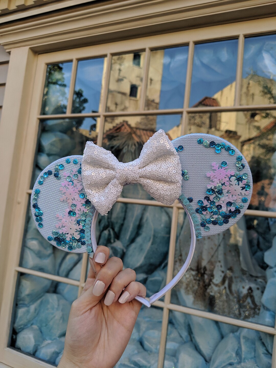 Elsa Ears, Frozen Ears, Elsa Mouse Ears, Princess Mouse Ears, Frozen ...