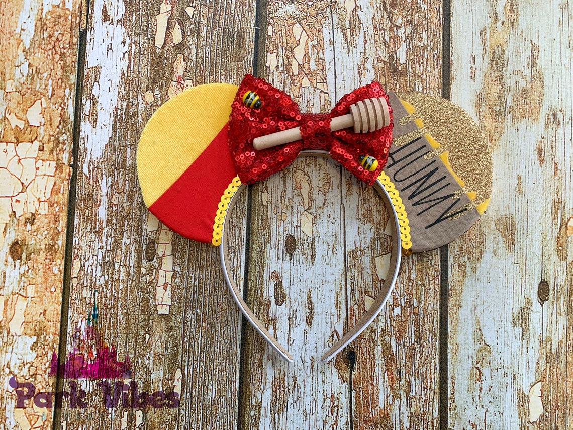 Winnie the Pooh Mouse Ears, Winnie the Pooh Ears, Winnie the Pooh ...