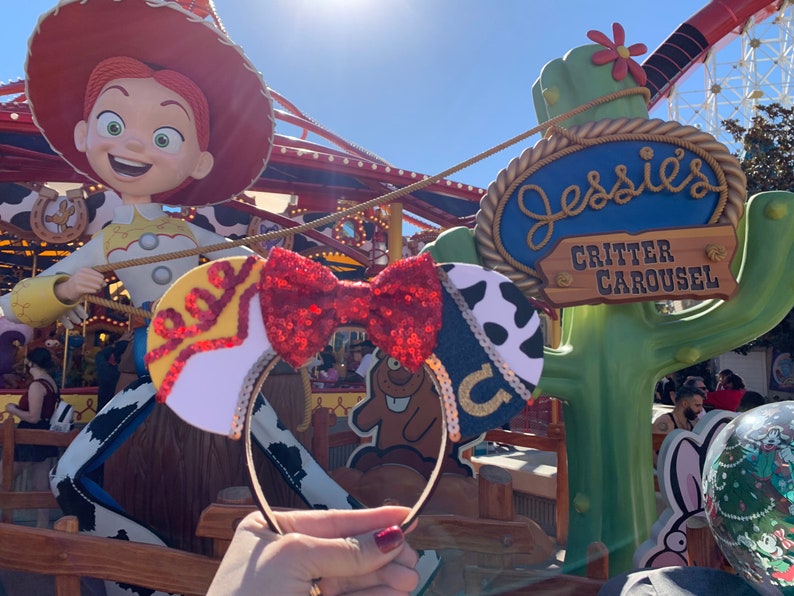 Jessie Inspired Mouse Ears Toy Story Inspired Ears Jessie | Etsy