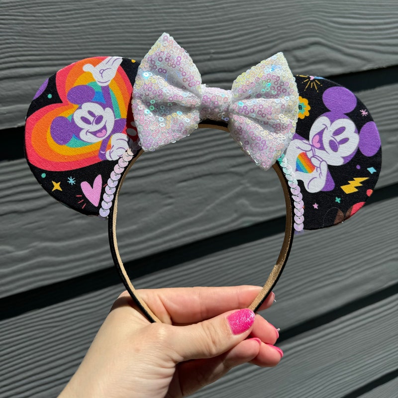 Pastel Mickey Ears - Etsy