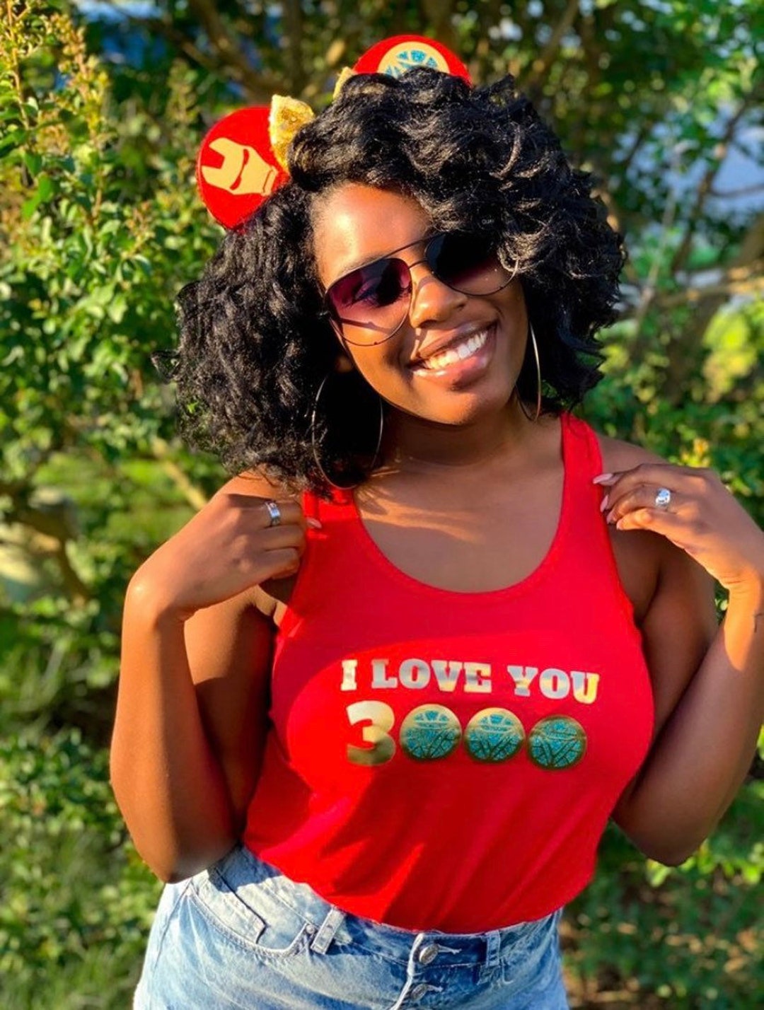 Iron Man Tank, Iron Man Inspired Mouse Ears, I Love You 3000 Shirt ...