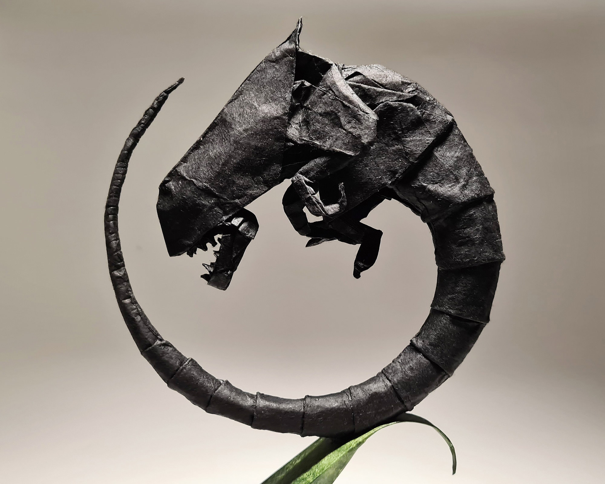 Origami Alien 3 Xenomorph Queen Chest Burster Model in Deluxe - Etsy UK