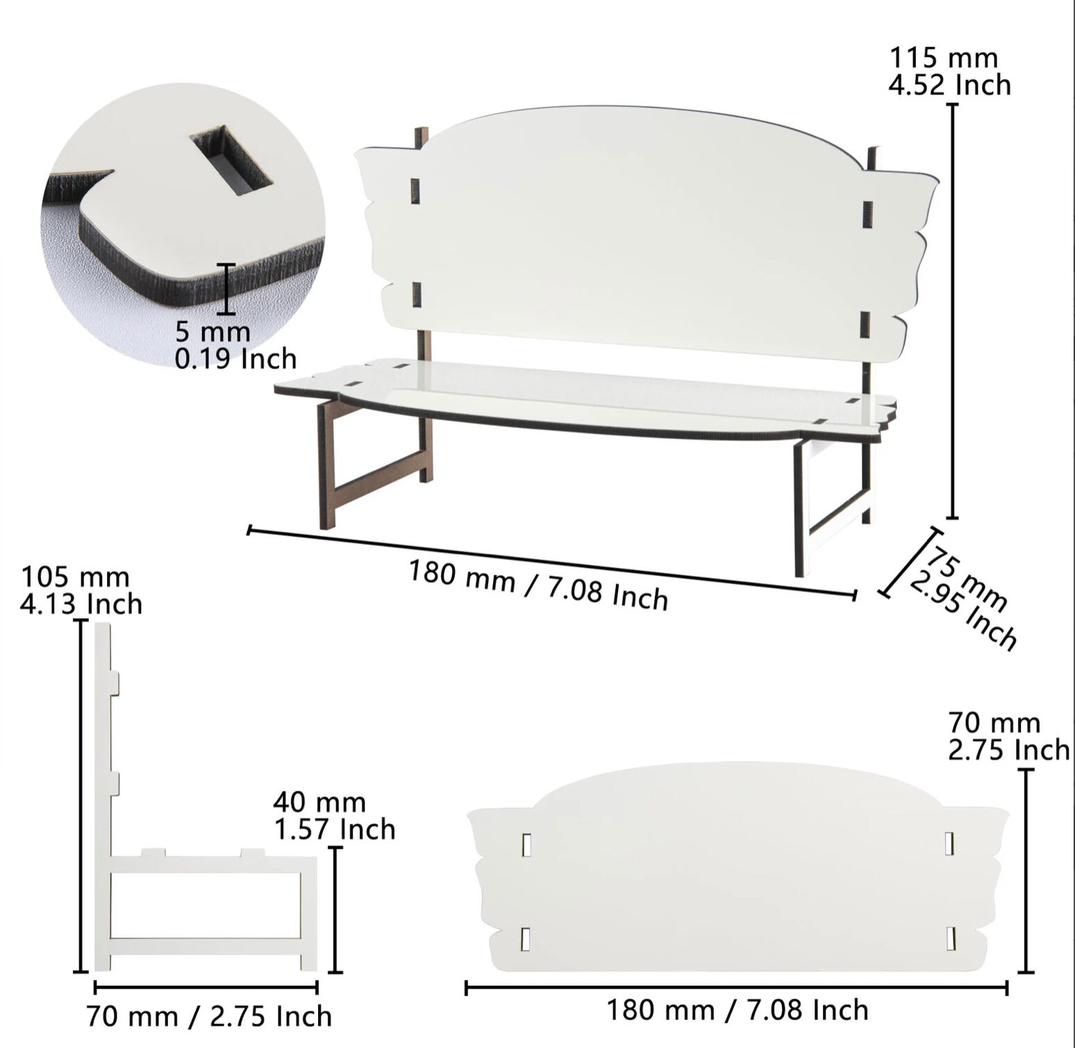 Loved One Memorial Bench in Memory Of in Remembrance RIP - Etsy