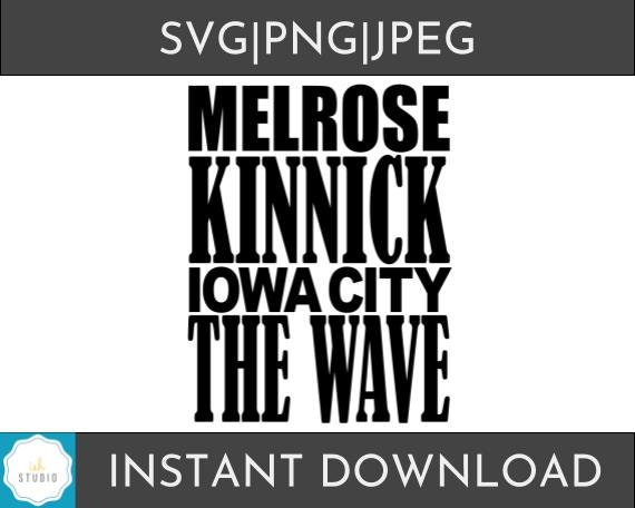Iowa Tailgate SVG the Wave Kinnick Instant Download Vector - Etsy