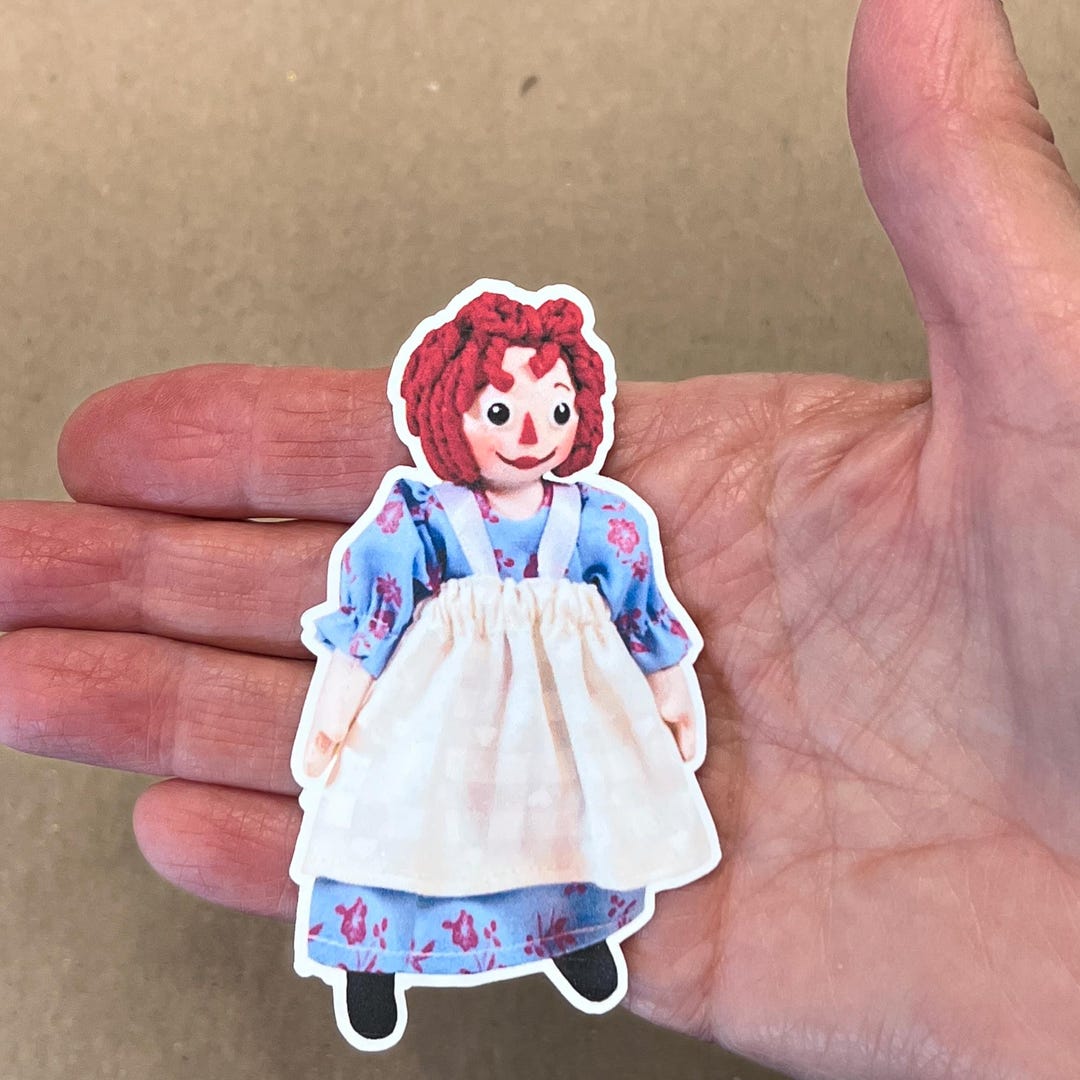 Rag Doll Sticker, Traditional Rag Doll Sticker, Popular Girl Rag Doll ...