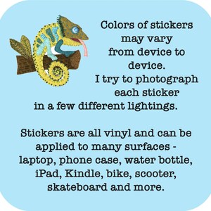 Fish Sticker, Appliqué Green Tropical Fish Art Sticker, Embroidered ...