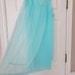 Vintage 60's Nightie, Dorsay Nightgown- Turquoise Blue, White Lace, - Etsy