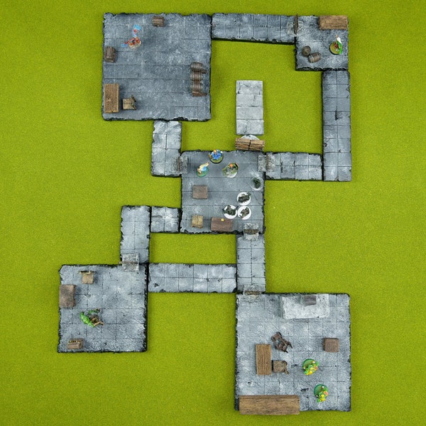 Dungeon Tiles - Etsy