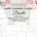 Teacher Happy Planner Big Printable Insert, Teacher Weekly Plan Insert ...
