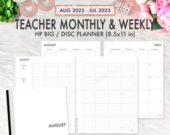 2022 2023 Teacher Planner - Etsy