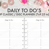 Happy Planner Classic Teacher Weekly Plan Printable Inserts, Teacher ...