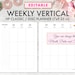 EDITABLE Classic Happy Planner Inserts, Happy Planner Inserts Printable ...