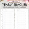 Personal Ring Printable Inserts Hobonichi Grid Daily, Personal Ring ...