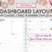 EDITABLE Happy Planner Dashboard Printable Happy Planner - Etsy