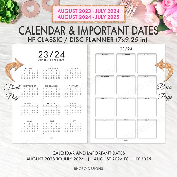 Teacher Calendar - Etsy