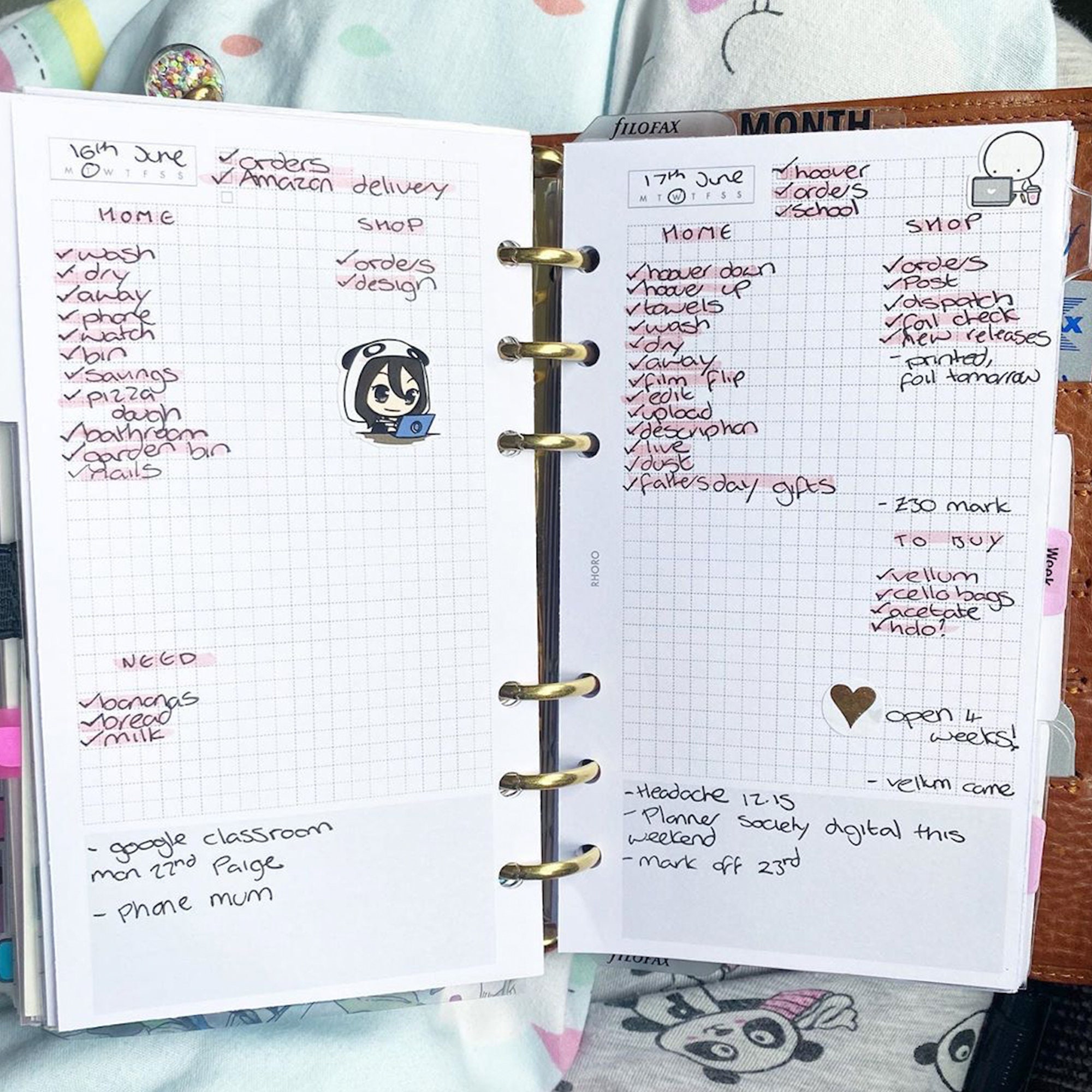 Personal Planner Inserts Printable, Personal Planner Inserts Daily ...