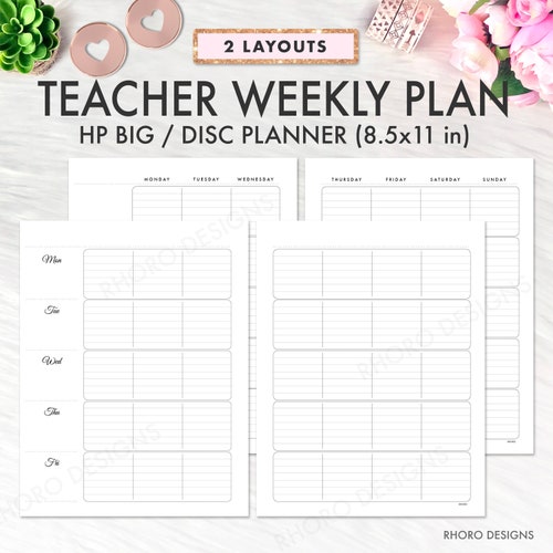 Big Teacher Happy Planner Classroom Checklist Printable - Etsy