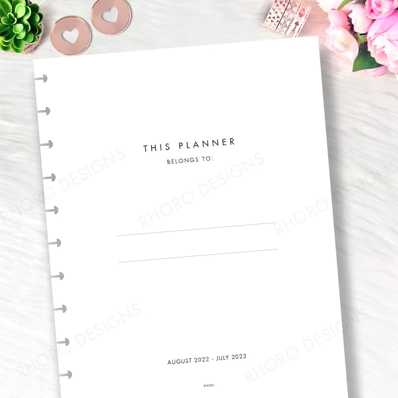 Happy Planner Printable Teacher Planner 2022 2023 Teacher - Etsy