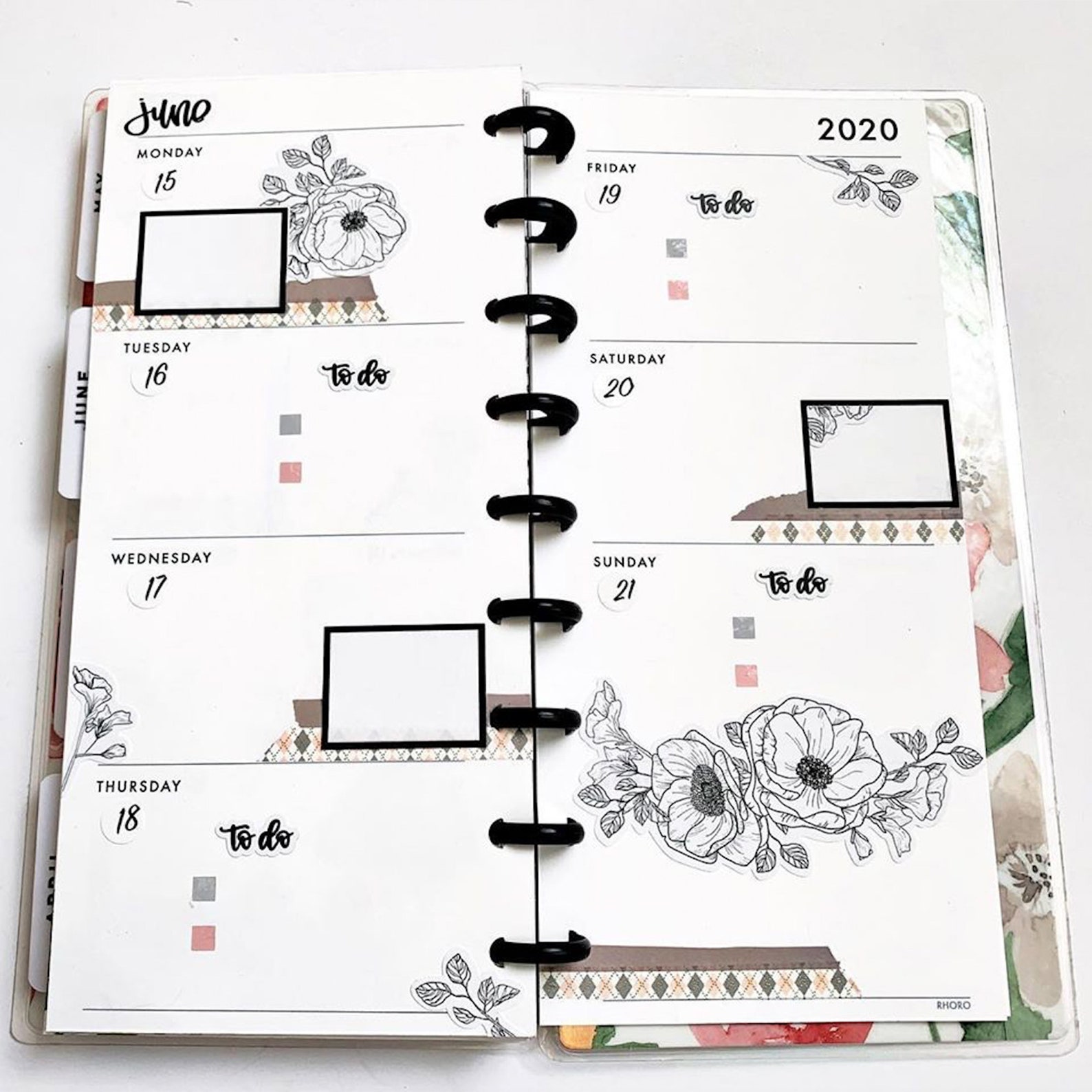 SKINNY CLASSIC Happy Planner Printable Inserts, Weekly Undated, Weekly ...