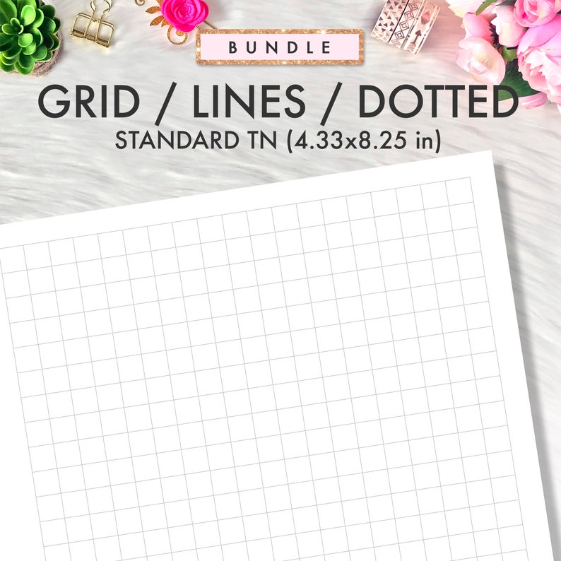Printable TN Insert Grid Lines Dotted Grid Set Standard Etsy Italia printable-tn-insert-grid-lines-dotted-grid-set-standard-etsy-italia