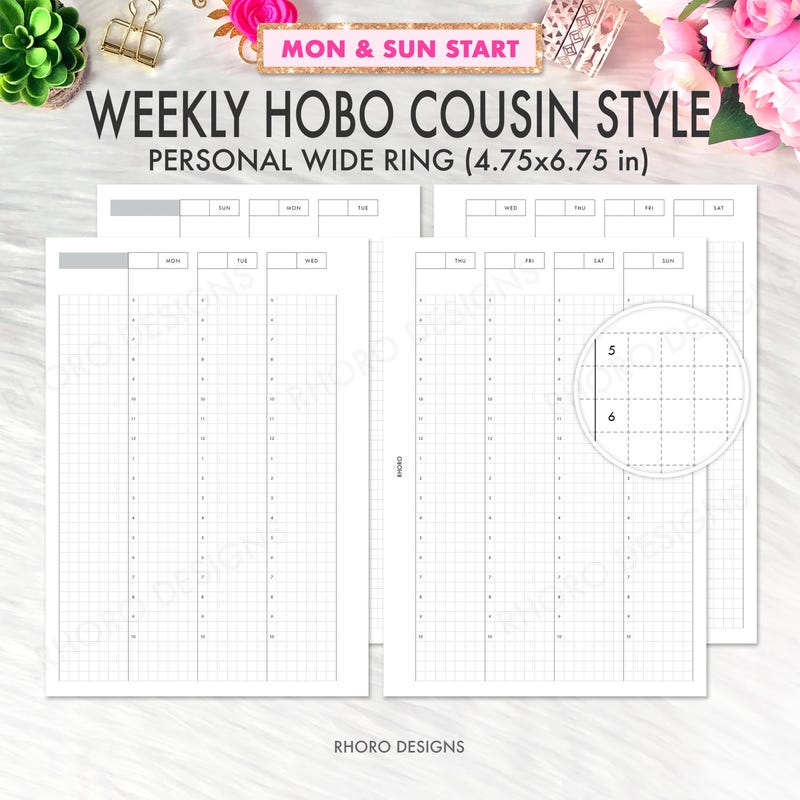 A5 Personal Wide Ring - Etsy