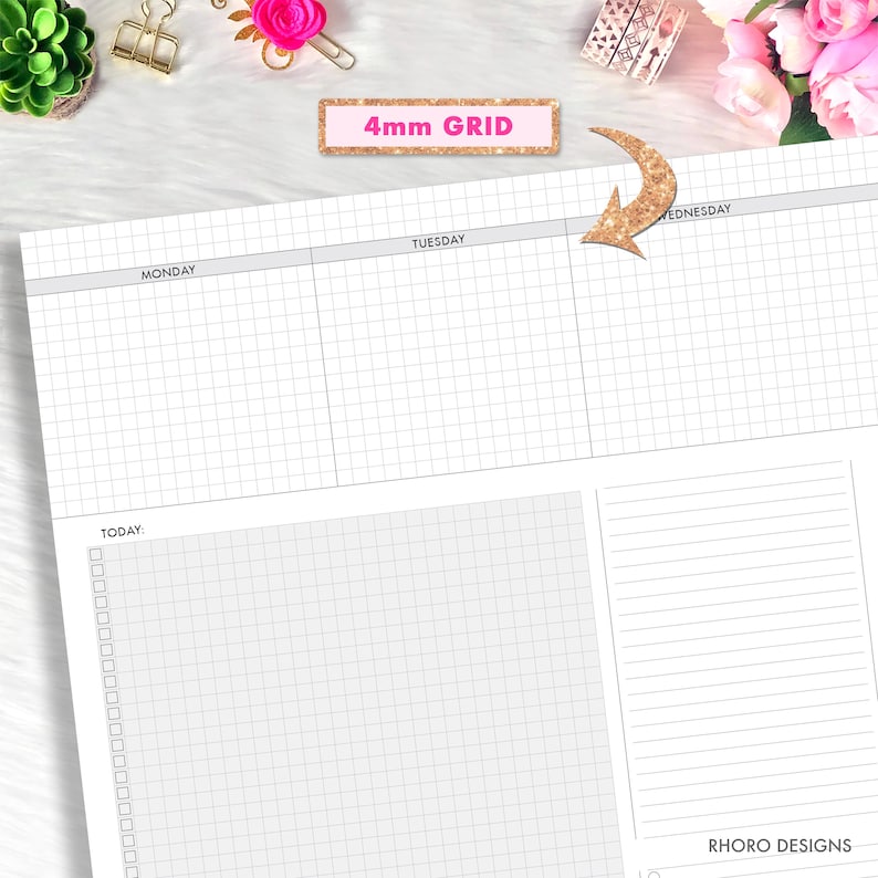 Big Happy Planner Inserts, Dutch Door Weekly Happy Planner Inserts ...