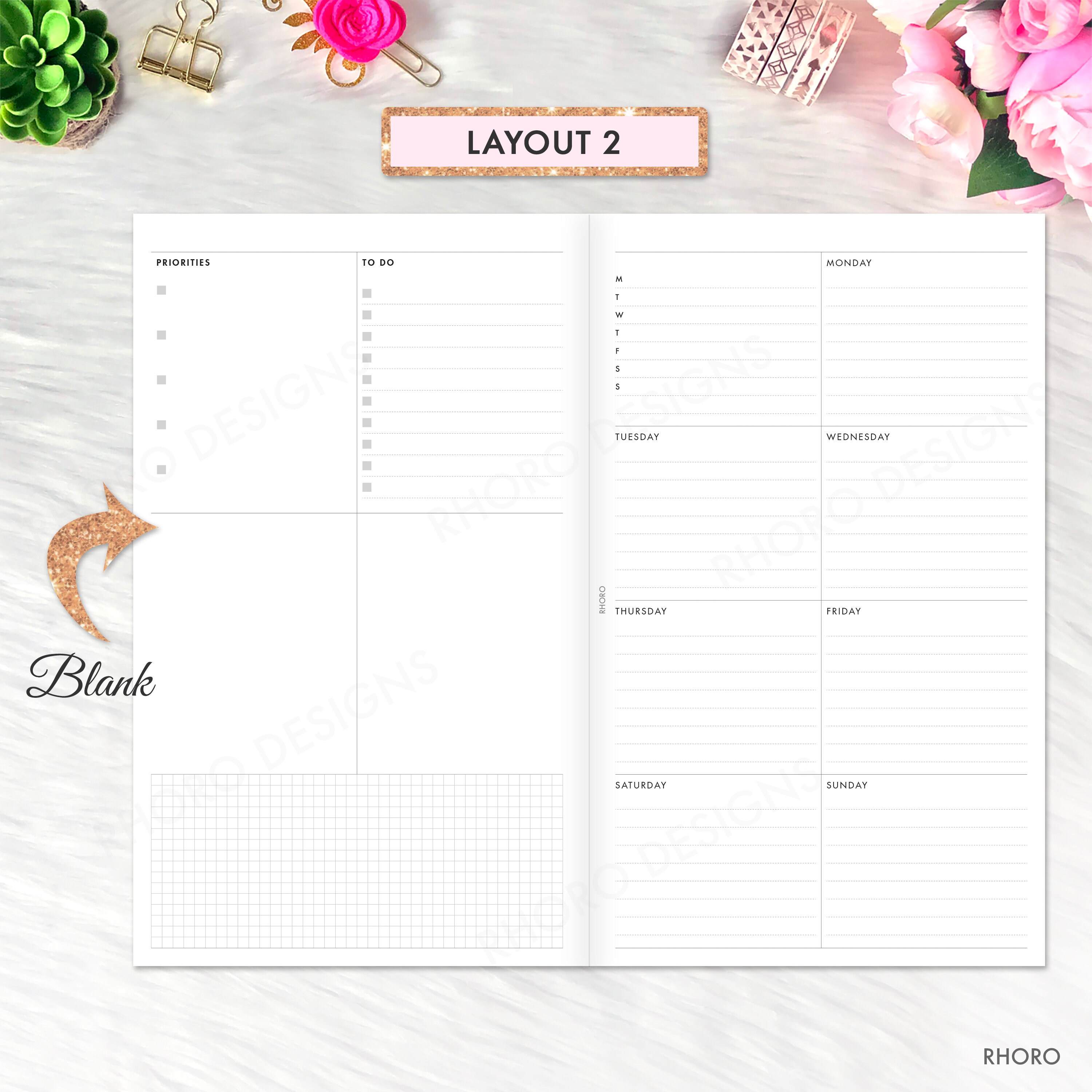 Cahier TN Inserts Printable Cahier Travelers Notebook - Etsy