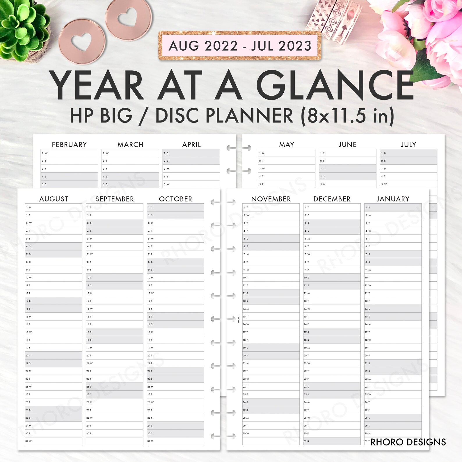 Happy Planner Printable Teacher Planner 2022 2023 Teacher - Etsy
