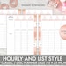 Happy Planner Classic, Happy Planner Printable Inserts, EDITABLE ...