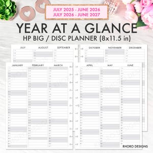 Happy Planner Printable, Teacher Planner 2025 2026 Digital, Big Happy ...
