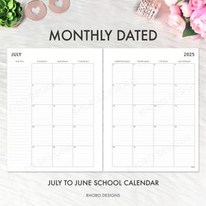 BIG HAPPY PLANNER 2025 2026 Printable Insert, Teacher Student School ...