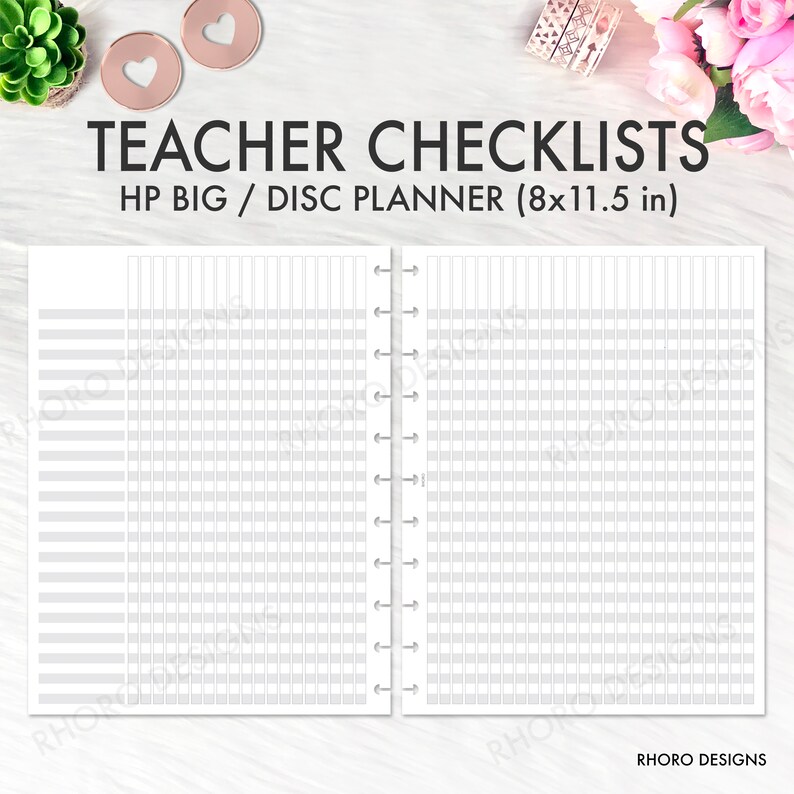 Happy Planner Printable Teacher Planner 2022 2023 Teacher - Etsy