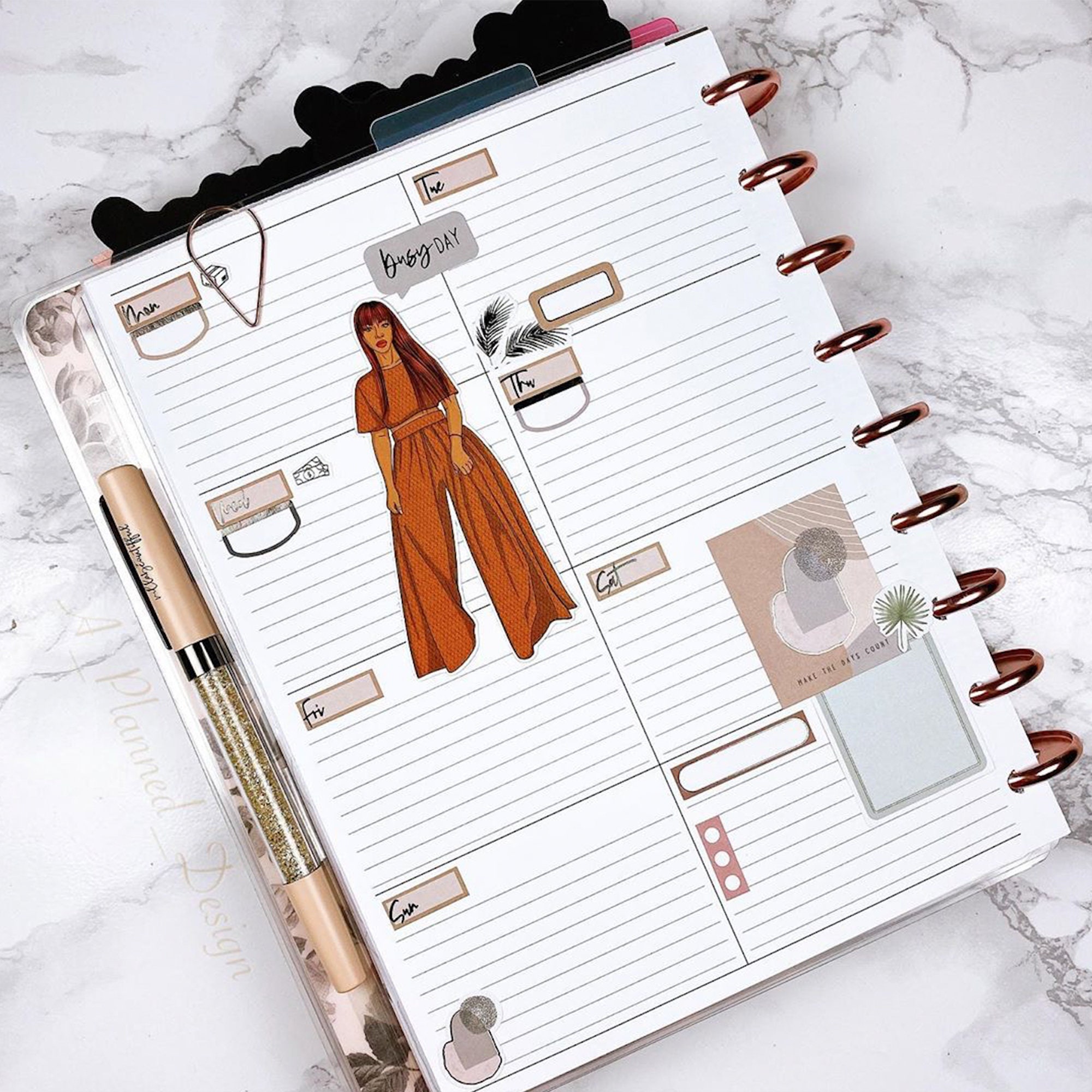 Happy Planner Printable, Happy Planner Classic Printable, Classic Happy ...