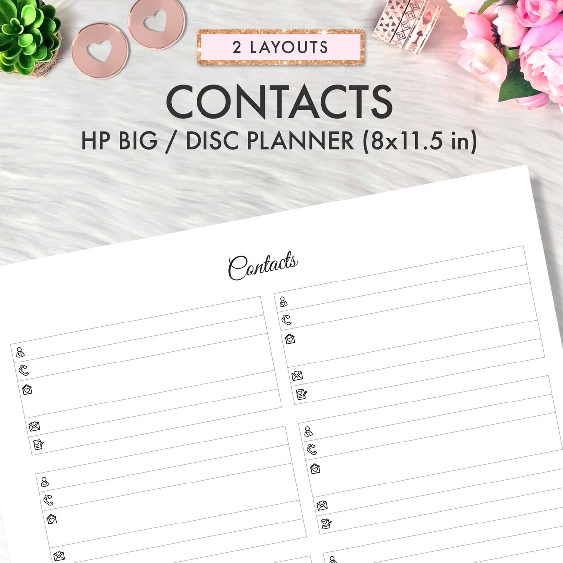 Big Happy Planner Printable Big Happy Planner Inserts Bundle - Etsy