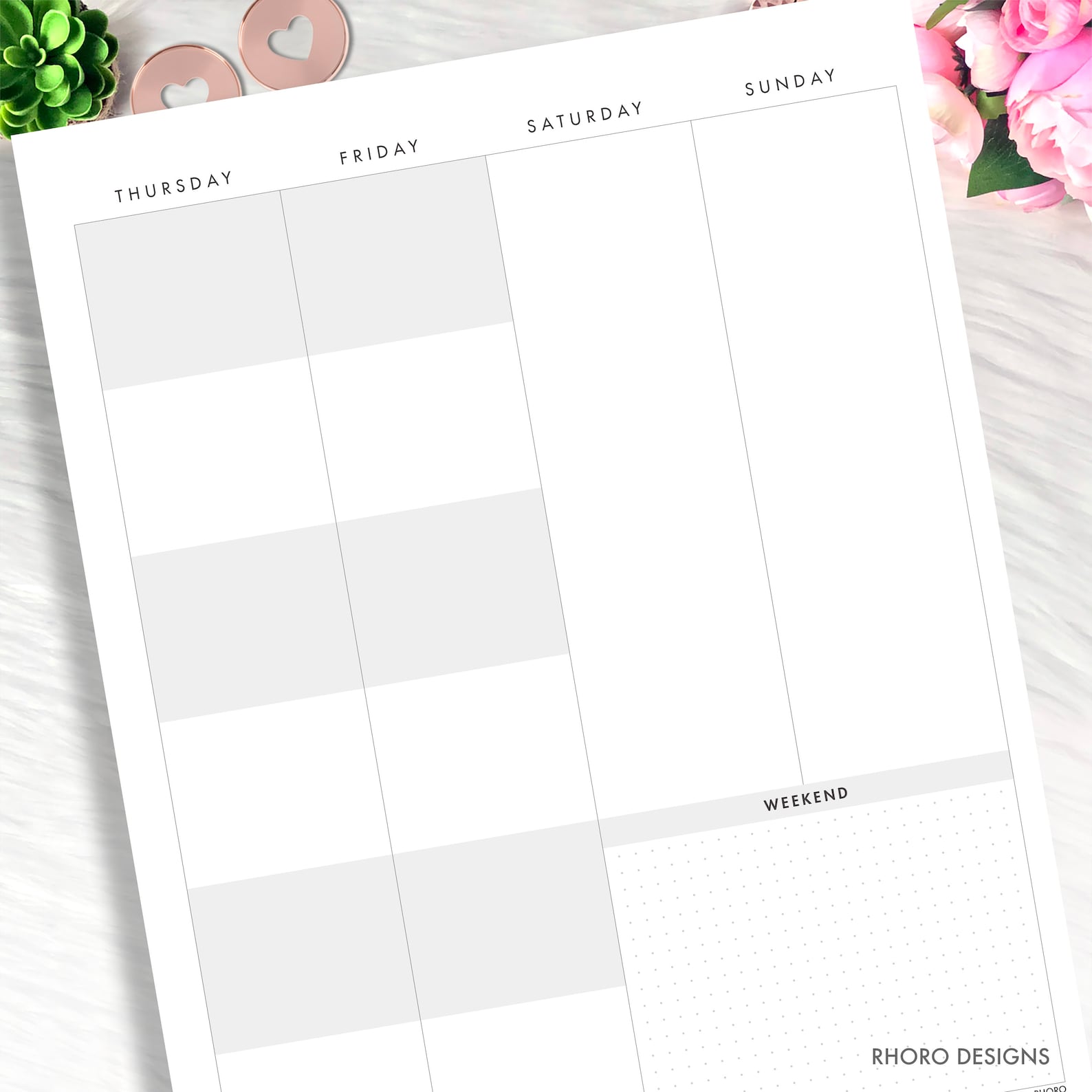 BIG Happy Planner Printable Happy Planner Student Layout - Etsy