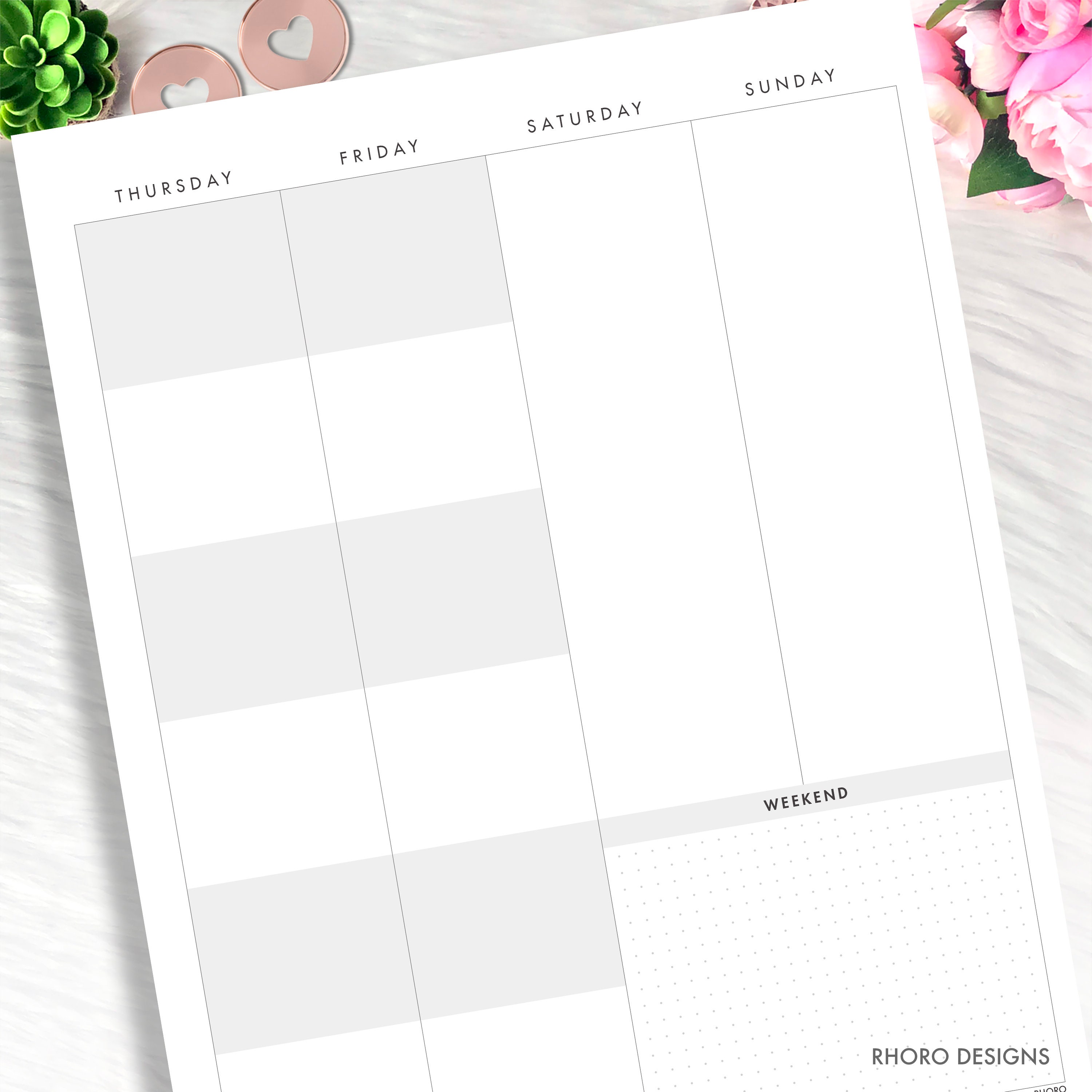 BIG Happy Planner Printable Happy Planner Student Layout - Etsy