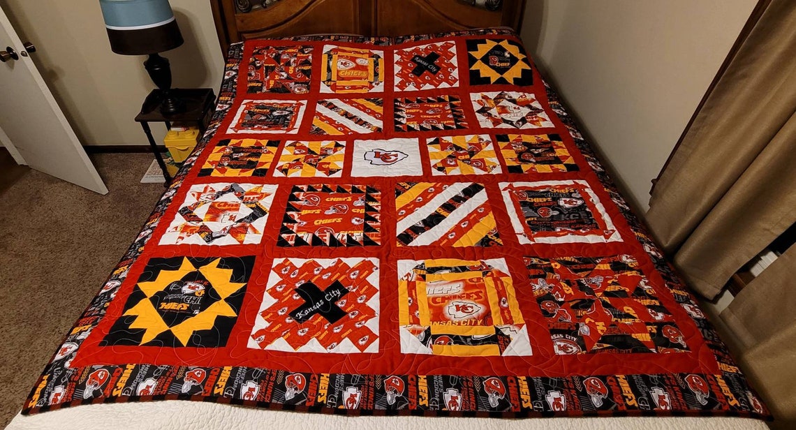 NFL Game Day Quilt - Etsy