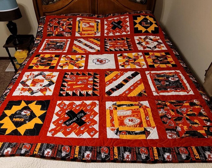 NFL Game Day Quilt - Etsy