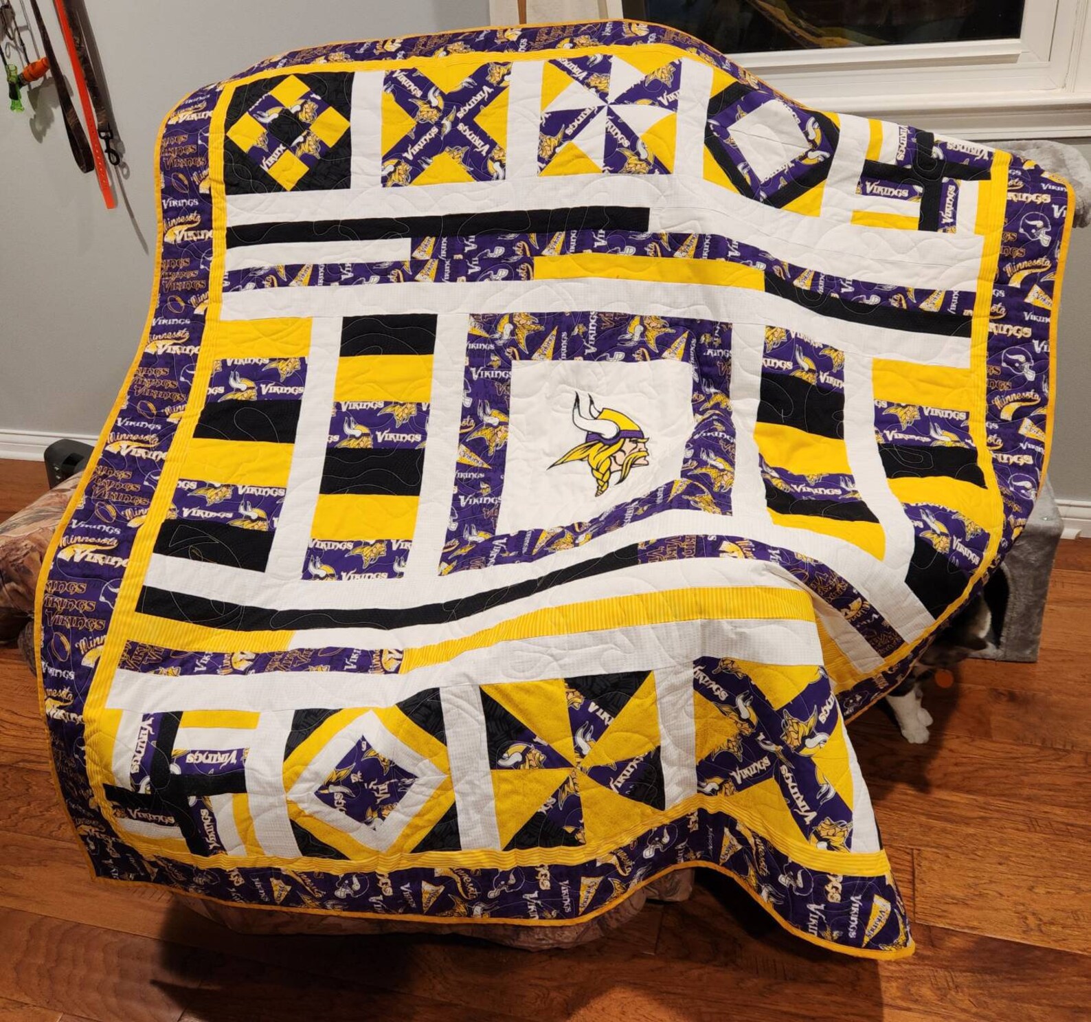 NFL Game Day Quilt - Etsy