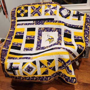 NFL Game Day Quilt - Etsy