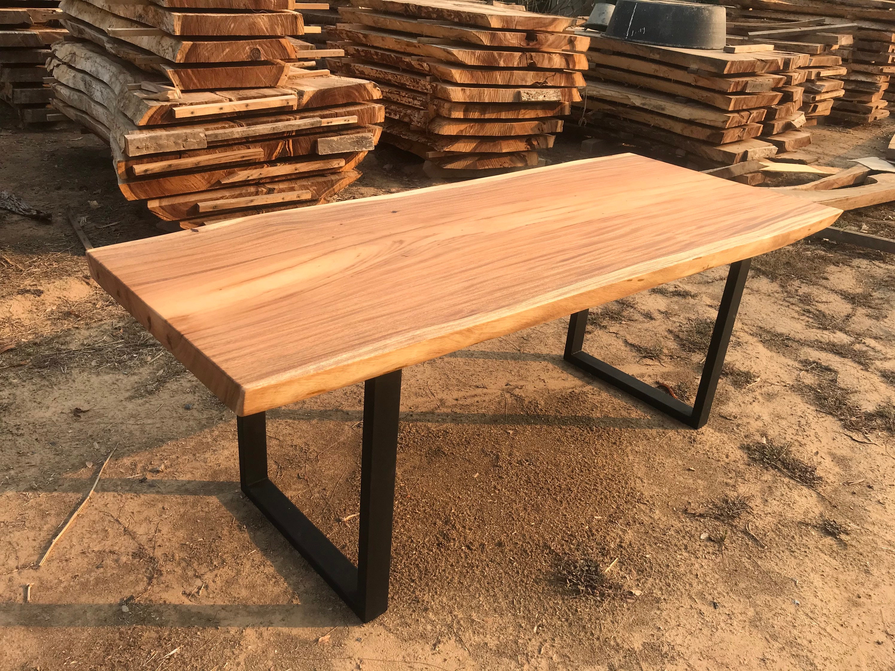 Live Edge Dining Table, Live Edge Table, Custom Made Live Edge ...