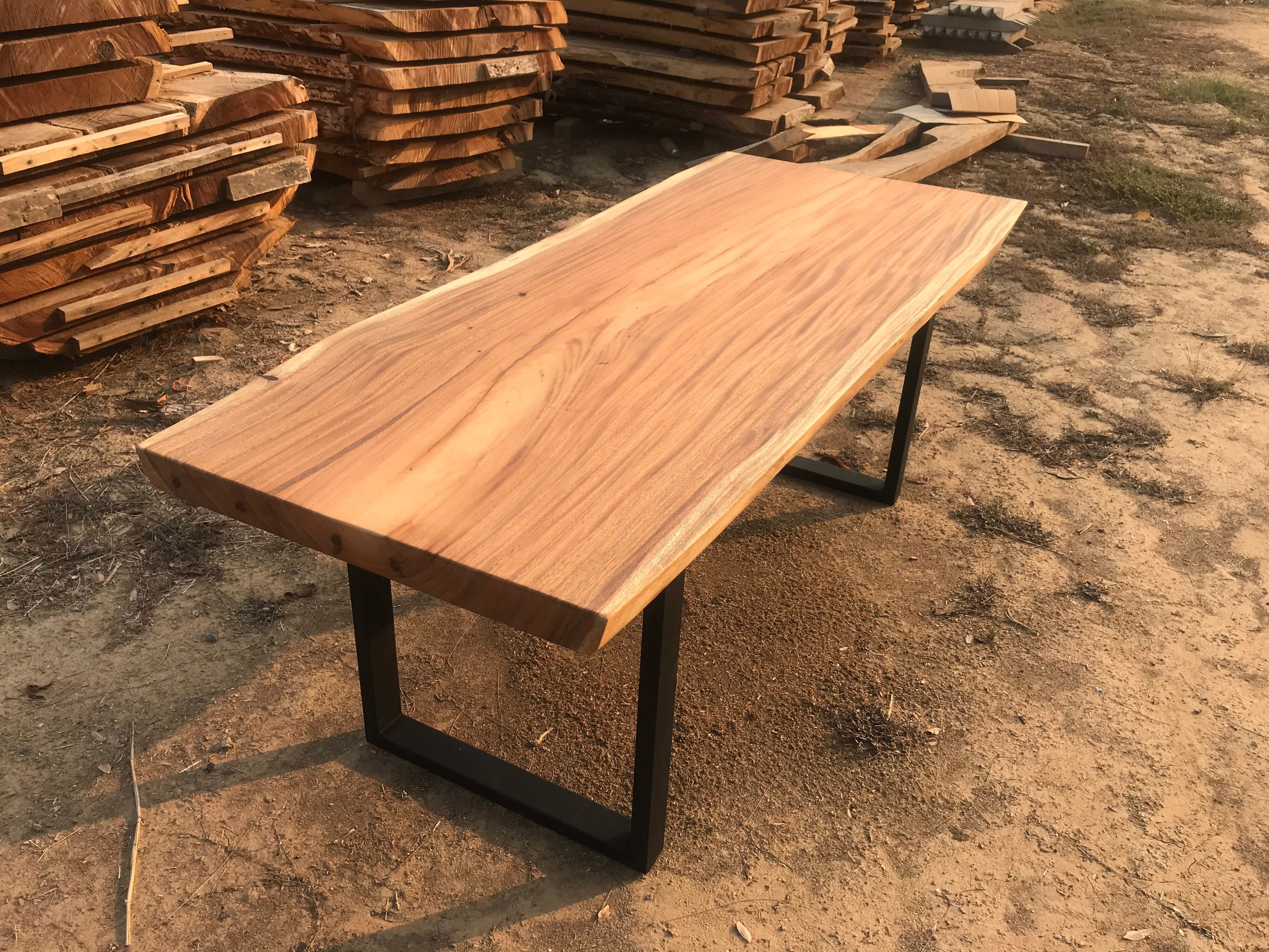 Live Edge Dining Table, Live Edge Table, Custom Made Live Edge ...