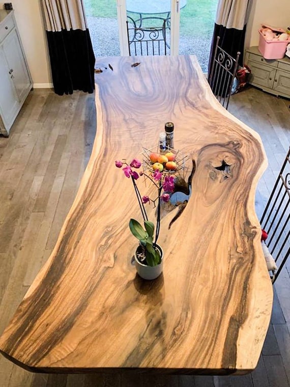 Live Edge Dining Table D2 Luxury Dining - Etsy