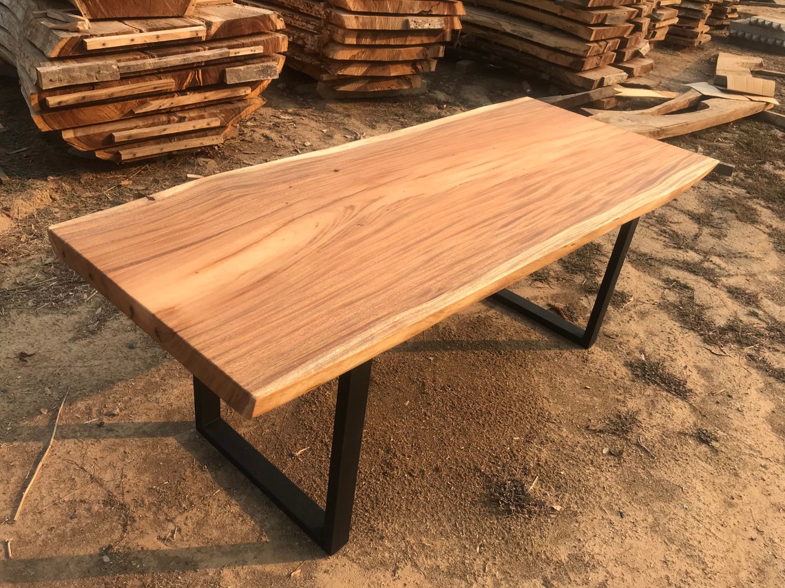 Live Edge Dining Table, Live Edge Table, Custom Made Live Edge ...