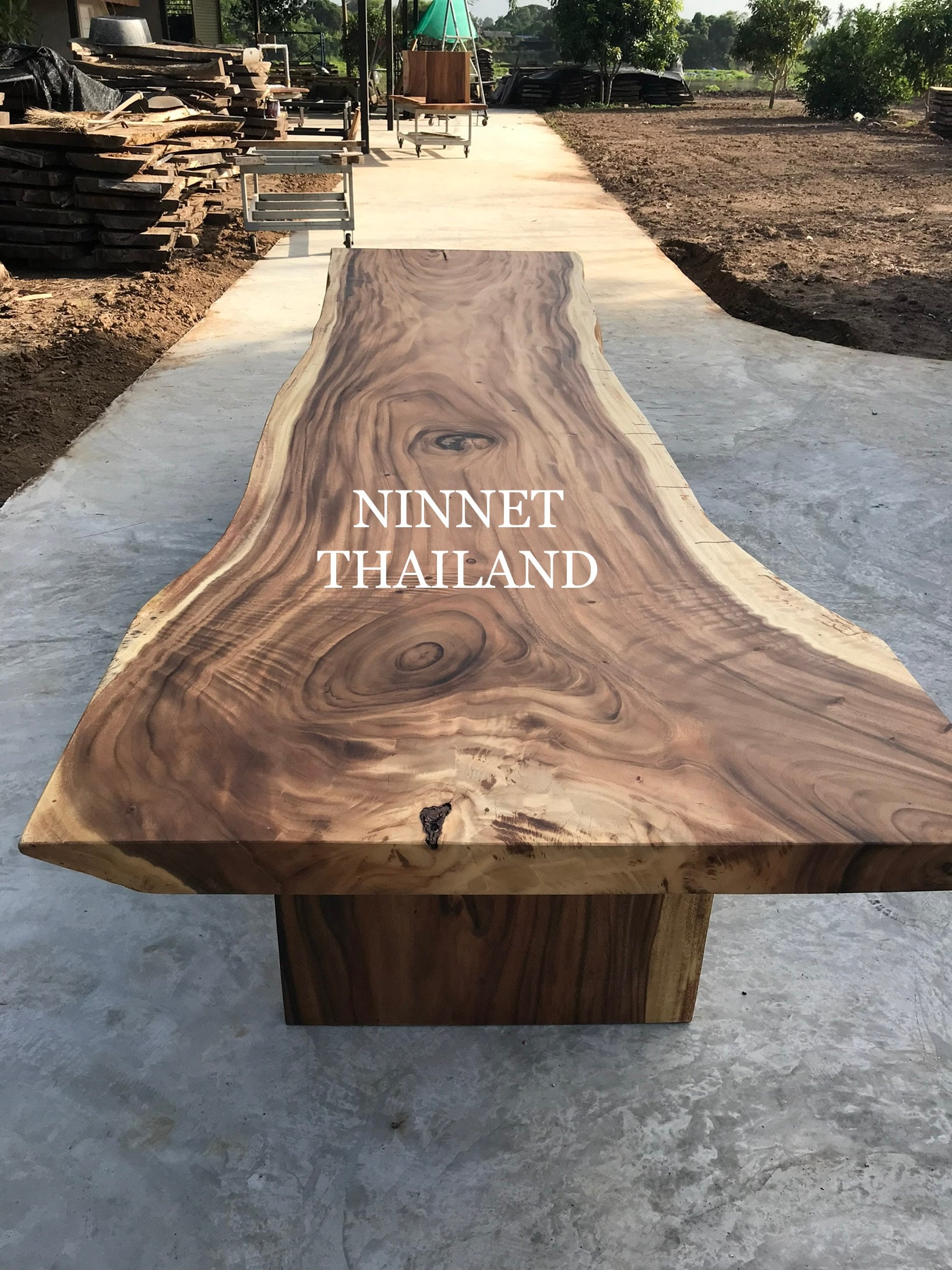 Extra Long Live Edge Slab, Extra Long Conference Table, Table, Live ...